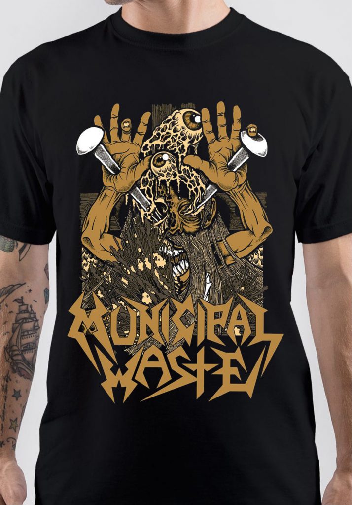 Municipal Waste Band T-Shirt - Supreme Shirts